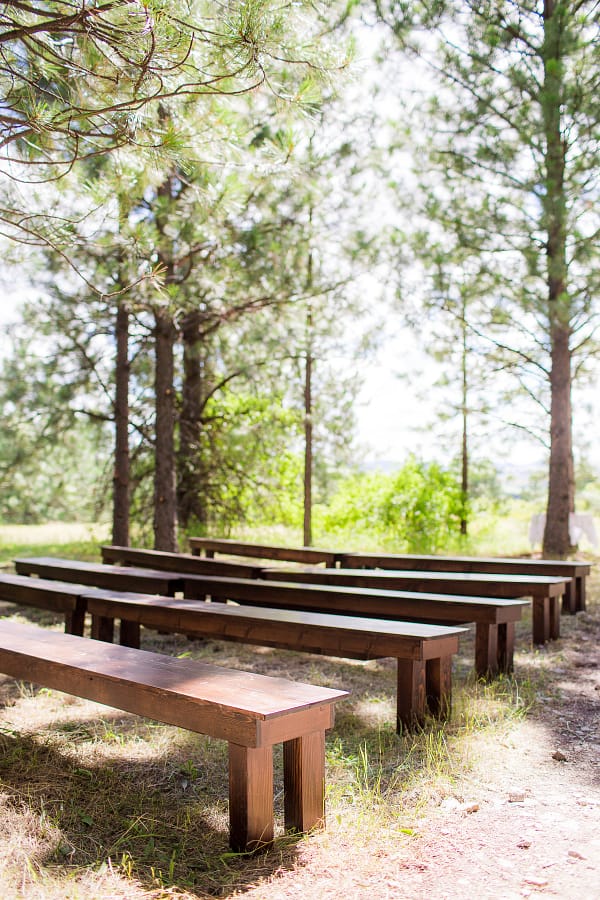 8' Fruitwood Bench | Farm Tables, Benches & Bars | Event Rents