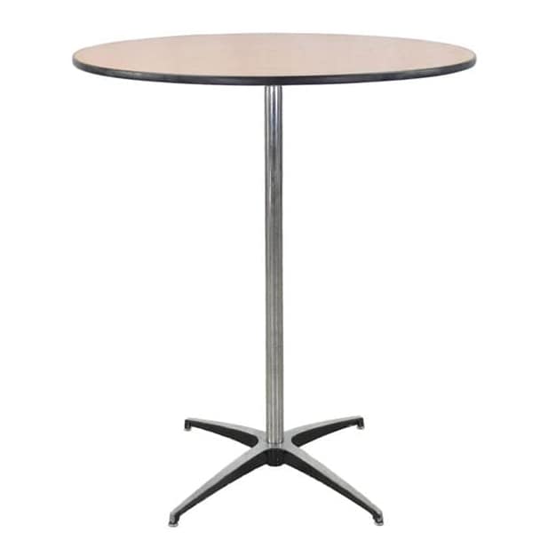 3' Round, Cocktail Height Table | Tables | Event Rents