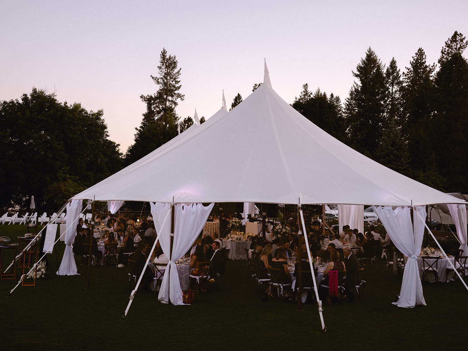 Leg Drapes & Liner | Tent Lighting & Accessories | Event Rents